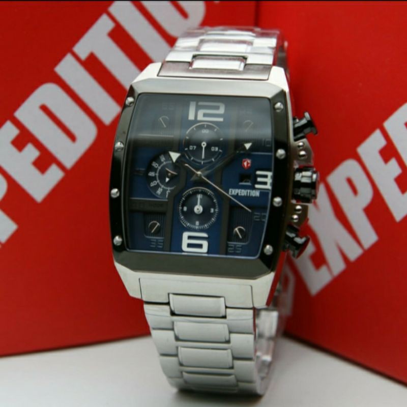 Jual JAM TANGAN WANITA KOTAK EXPEDITION EXP6636 ORIGINAL | Shopee Indonesia