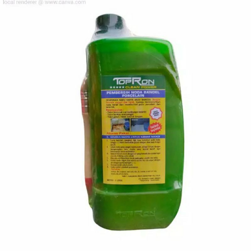 Jual Topron Pembersih Keramik Lantai Kamar Mandi Noda Bandel Clean ...