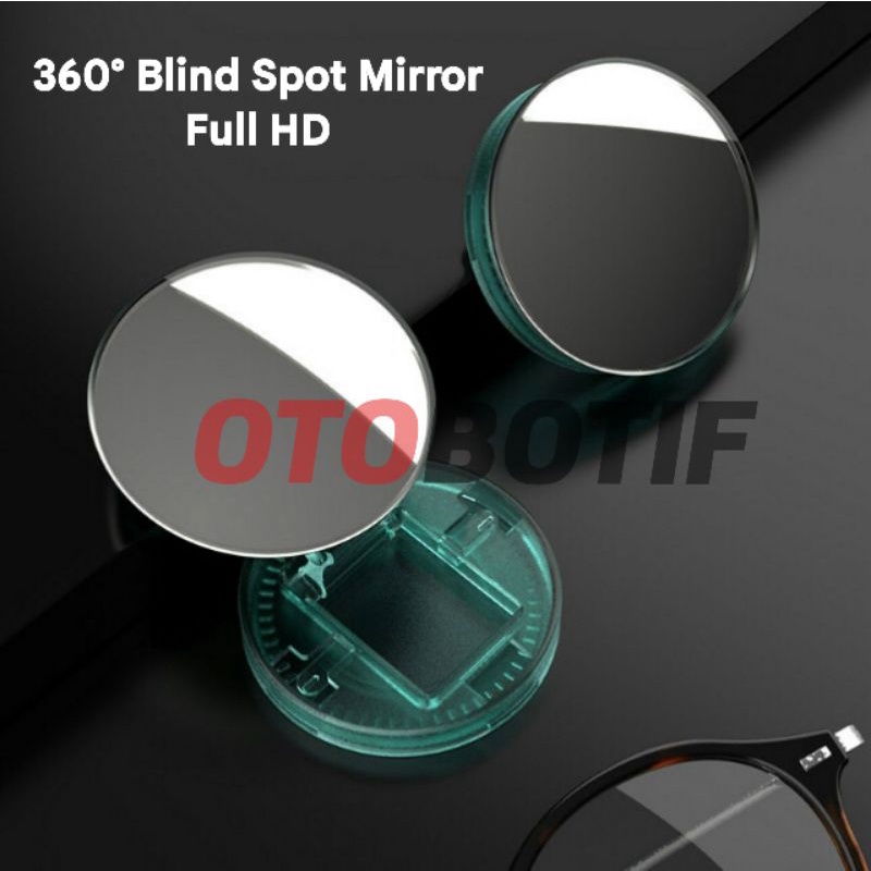 Jual Kaca Spion 360 Kecil Cembung Full HD Mini Mobil Blind Spot Mirror ...