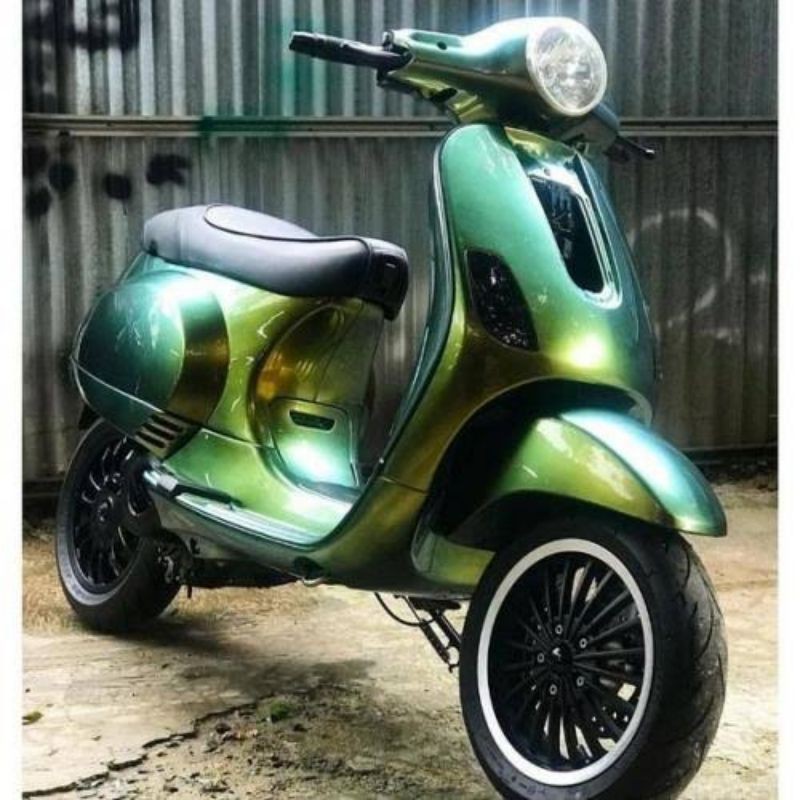 Jual cat bunglon hijau gold / lembayung hijau gold | Shopee Indonesia