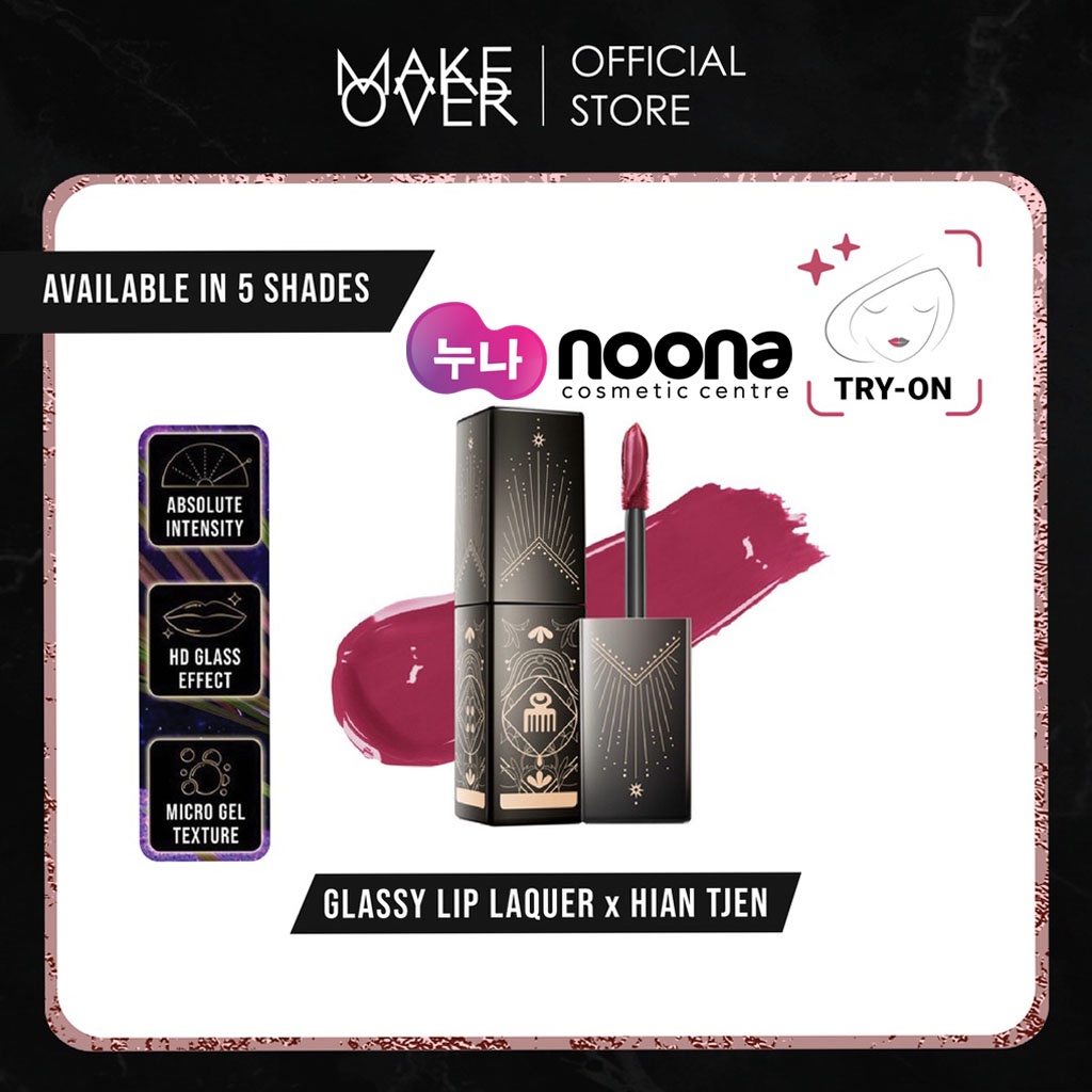 Jual MAKE OVER EMPRESS HIAN TJEN GLASSY LIP LACQUER | Shopee Indonesia