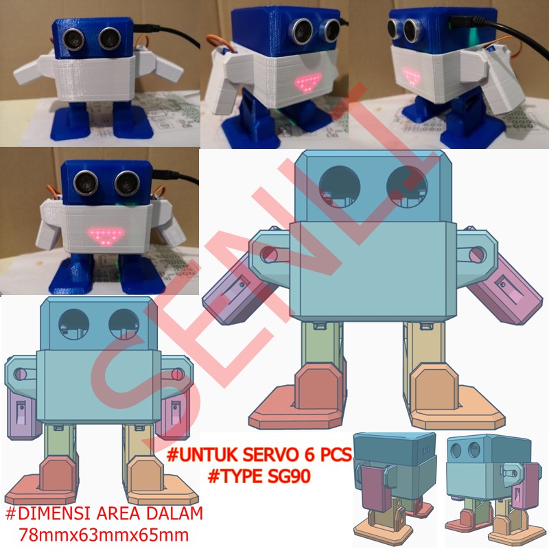 Jual Case Casing Cover Frame Rangka OTTO Robot Robotic V1 | Shopee ...