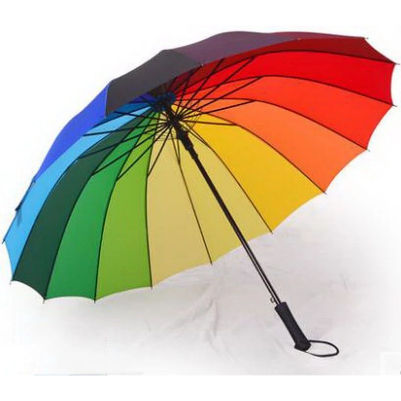 Jual PAYUNG PELANGI BESAR 16 JARI RAINBOW ANTI HUJAN PANAS | Shopee ...