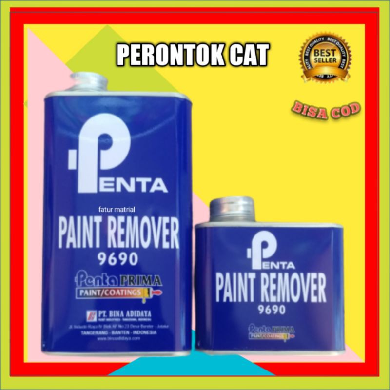 Jual PENGHILANG CAT PEMBERSIH CAT PENTA PAINT REMOVER PERONTOK CAT DUCO ...