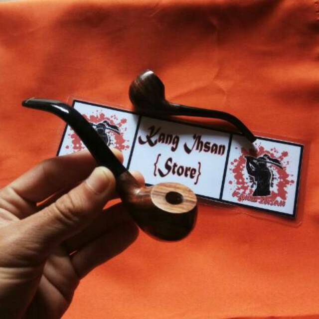 Jual Pipa Roko Cleaning Filter tanduk Sapi asli kombinasi kayu ...