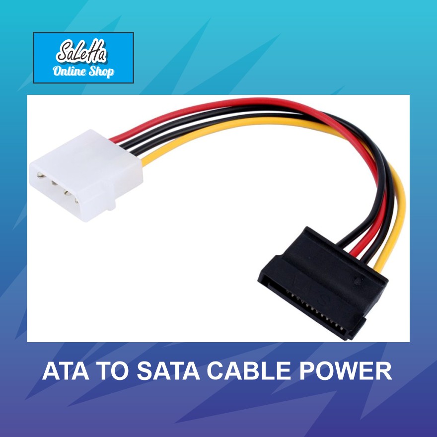 Jual Kabel Power ATA ke SATA untuk PC / Komputer | Shopee Indonesia