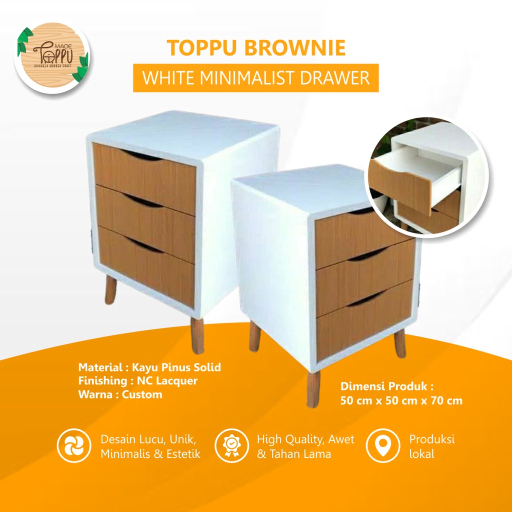 Jual Kotak Box Tempat Rak Storage Laci Penyimpanan Serbaguna Toppu ...