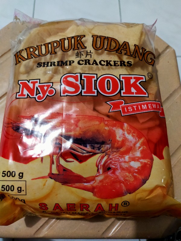 Ny Siok Kerupuk Udang Oval 500 G | Shopee Indonesia