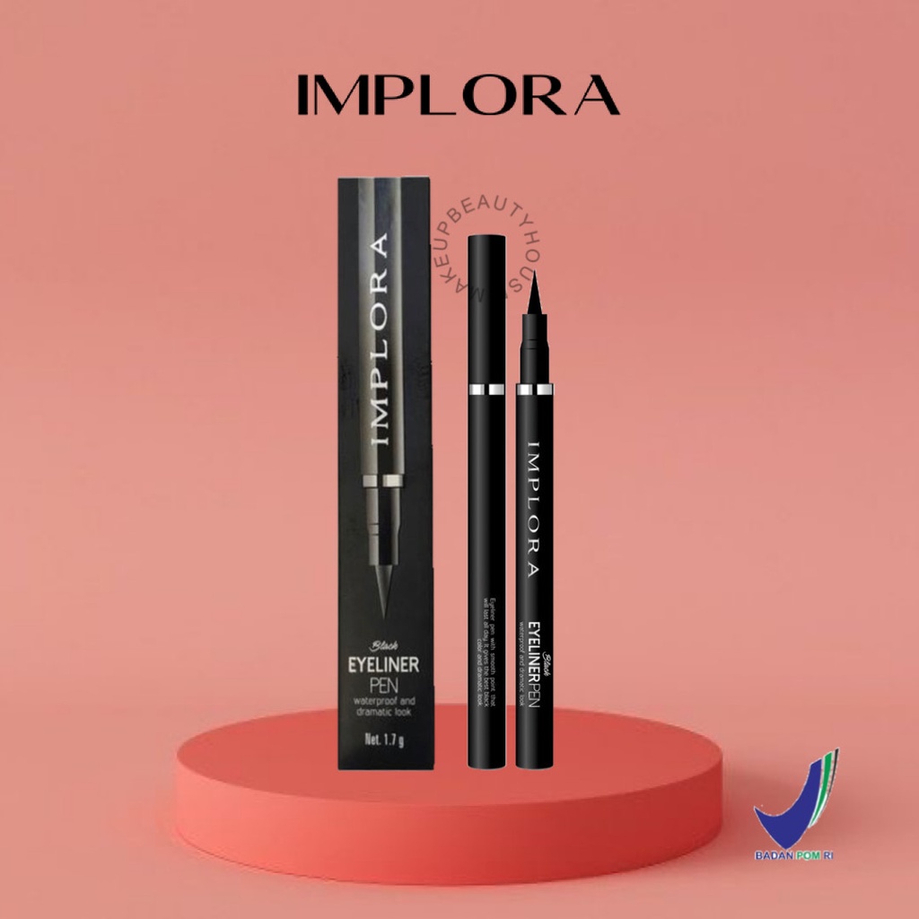 Jual IMPLORA Eyeliner Pen 1.7g | Shopee Indonesia