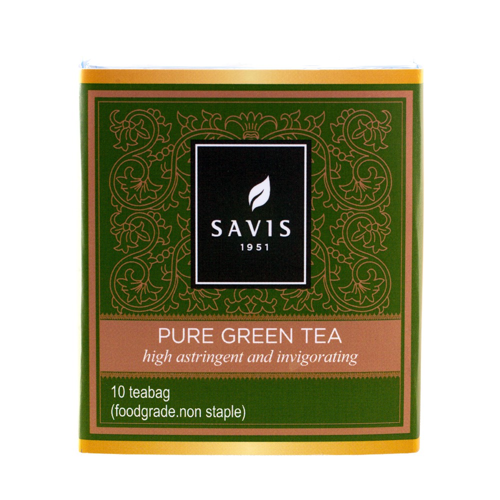 Jual Savis - Teh Hijau Premium Pure Green Tea 10 Teabag | Shopee Indonesia