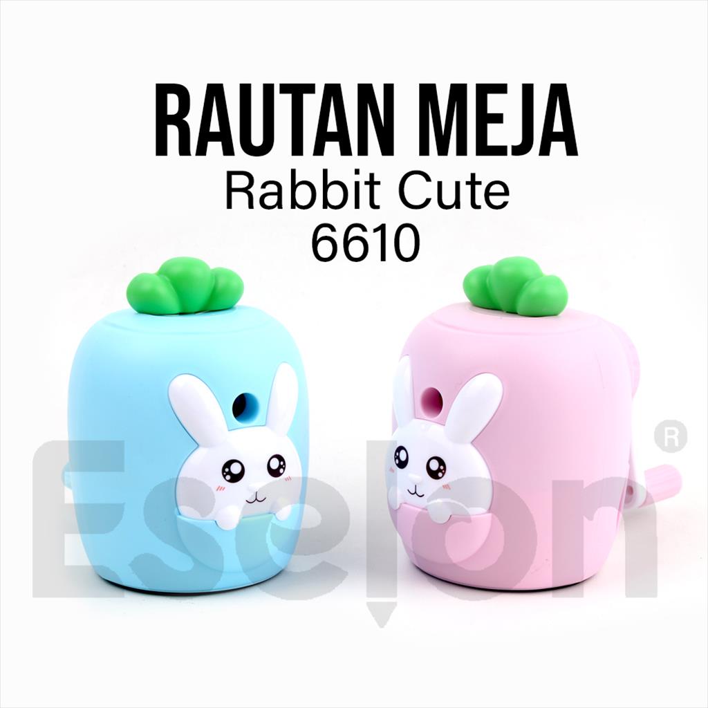 Jual Rautan Meja Cute Rabbit 6610 / Rautan Meja Fancy | Shopee Indonesia