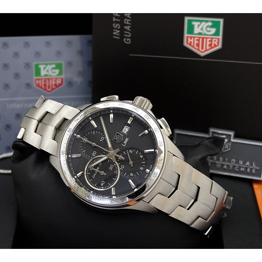 Jual Jam Tangan Pria Tag Heuer Link Automatic | Shopee Indonesia
