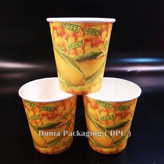 Jual Paper cup corn / Gelas kertas / Cup jasuke / Gelas jasuke isi 50 ...