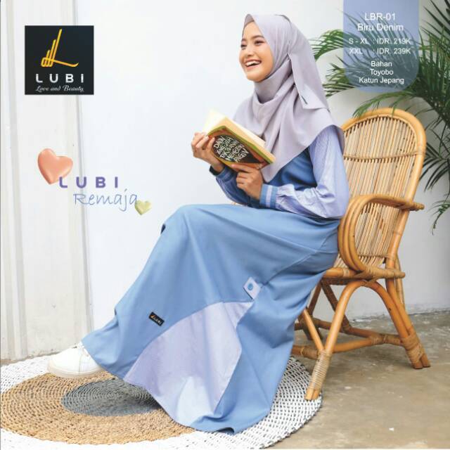 Jual Gamis Lubi fashion | Shopee Indonesia