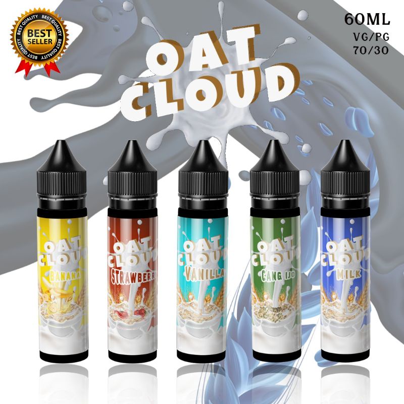 Jual LIQUIDS 60ML OAT CLOUD MILK OAT BANANA OAT STRAWBERRY OAT VANILA OAT MUNG BEAN OAT LIQUIDS ...