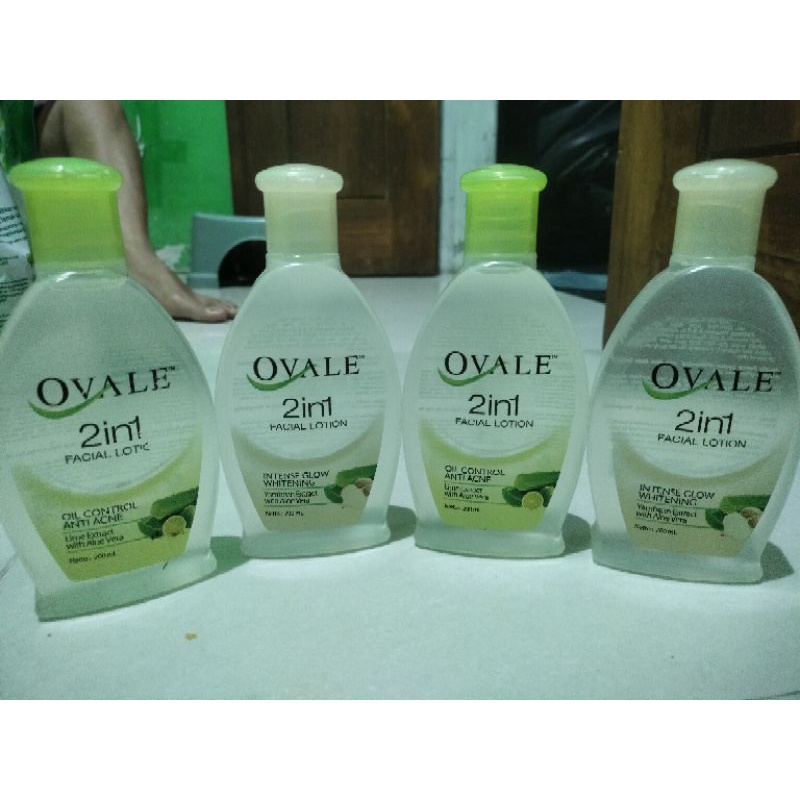 Jual OVALE FACIAL LOTION 2in1 200ML | Shopee Indonesia