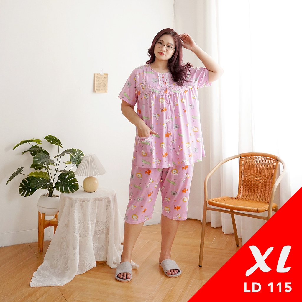 Jual GREET NIGHT WEAR - Baju Tidur Kaos Katun Model : D-423 / BD XL ...