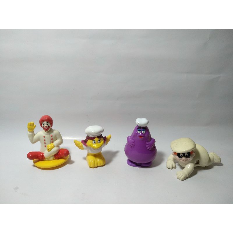 Jual Maskot Mcdonald Ronald Happy Meal Mcd Toys Chef Koki Grimace Masak ...