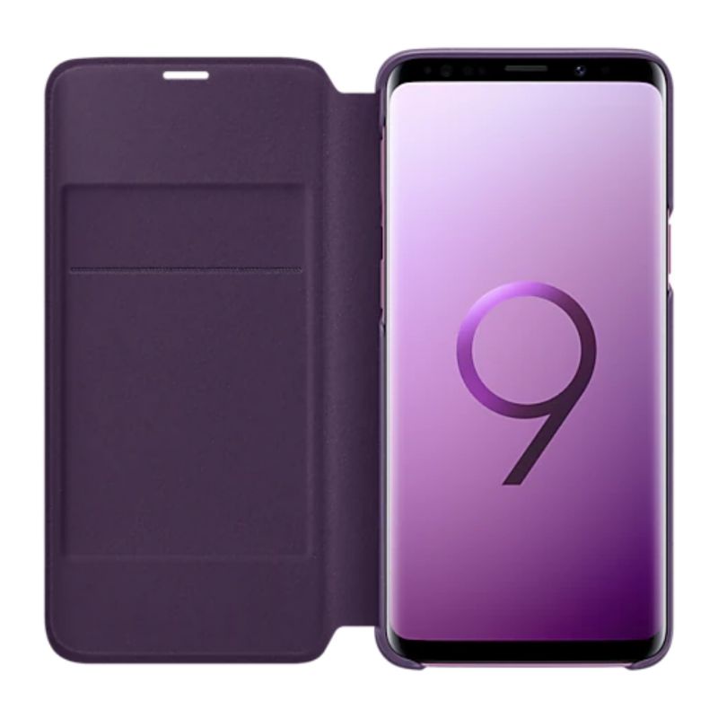 Samsung Galaxy S9 Plus S9+ LED View Cover Original Flip Case Lipat Buku | Shopee Indonesia