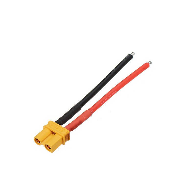 Jual Kabel Konektor Connector XT30 male Baterai batre Lipo with cable 16AWG Drone MJX Bugs ...