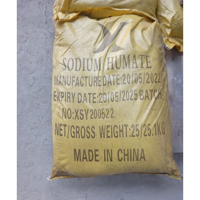 Jual Sodium Humate asam humat pembenah tanah 25kg | Shopee Indonesia