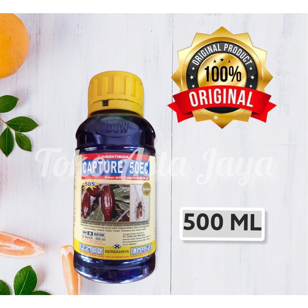 Jual Capture 50 EC 500ml Insektisida Hama Serangga Ulat | Shopee Indonesia