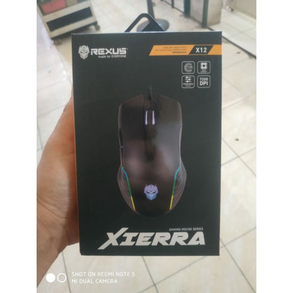 Jual Rexus Mouse Gaming Xierra X12 Indonesia|Shopee Indonesia