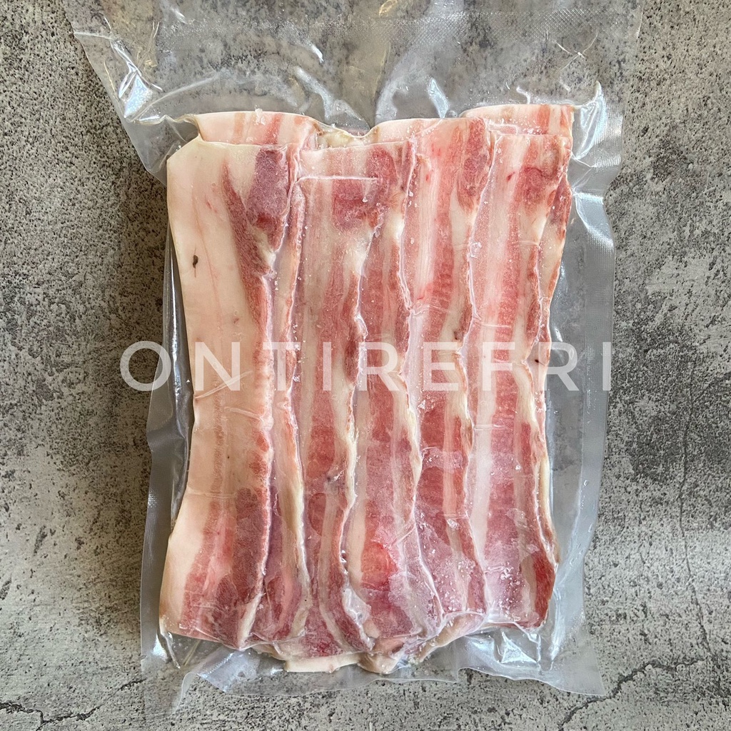 Jual Samgyeopsal Sliced (Pork Belly Sliced) - 500gr / Daging Babi ...