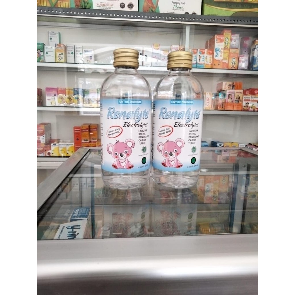 Jual RENALYTE 200ML pengganti cairan tubuh akibat diare | Shopee Indonesia