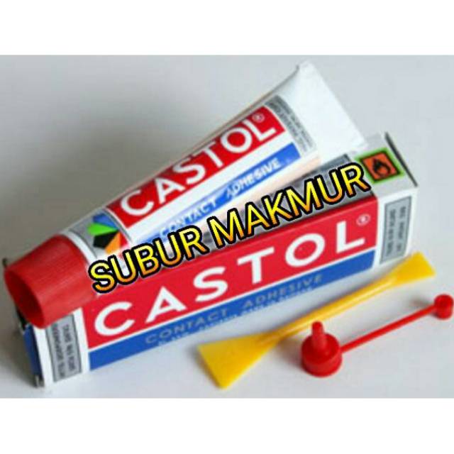 Jual (1Pcs) LEM CASTOL CONTACT ADHESIVE TUBE BESAR 51CC ASLI / LEM ...