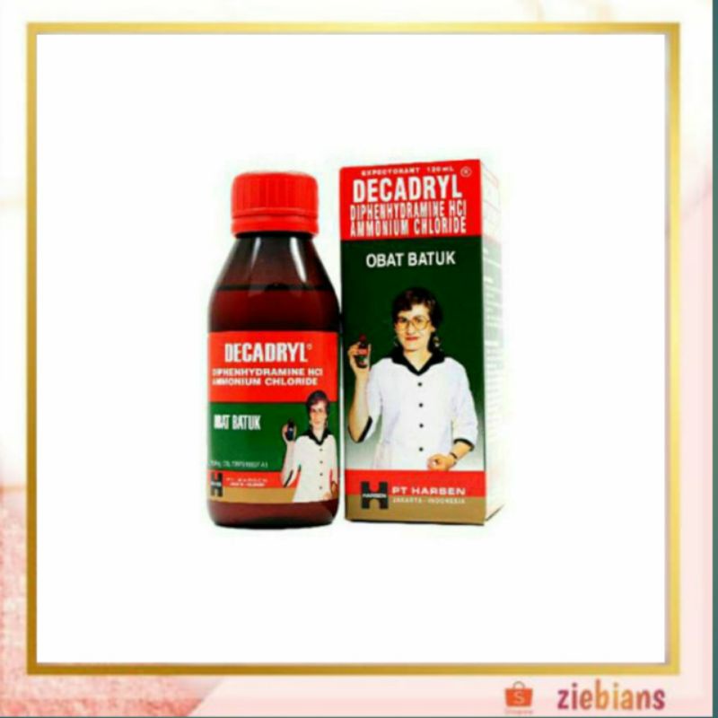 Jual Decadryl Syrup 100ml Obat batuk Berdahak ,Batu Alergi 100% produk ...