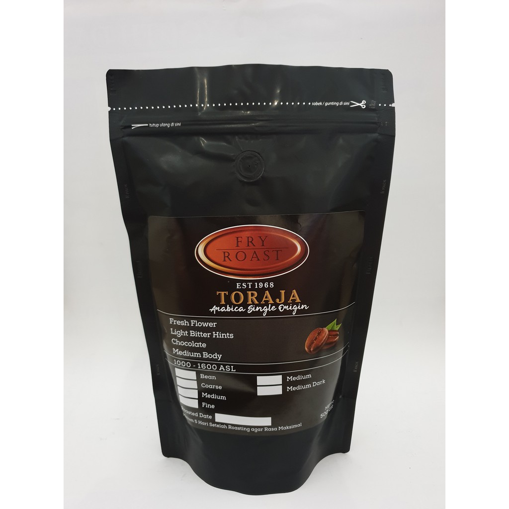 KOPI ARABIKA TORAJA 500 GRAM BIJI DAN BUBUK | Shopee Indonesia
