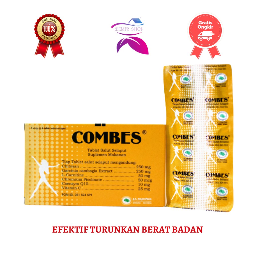 Jual Combes / Obat Pelangsing / Chitosan & Garcinia Cambogia Extract ...