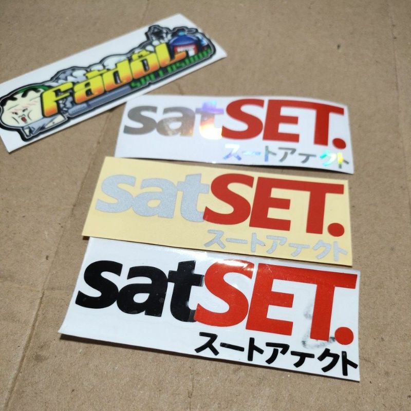 Jual Stiker Sat Set Indo Jepang Cutting | Shopee Indonesia