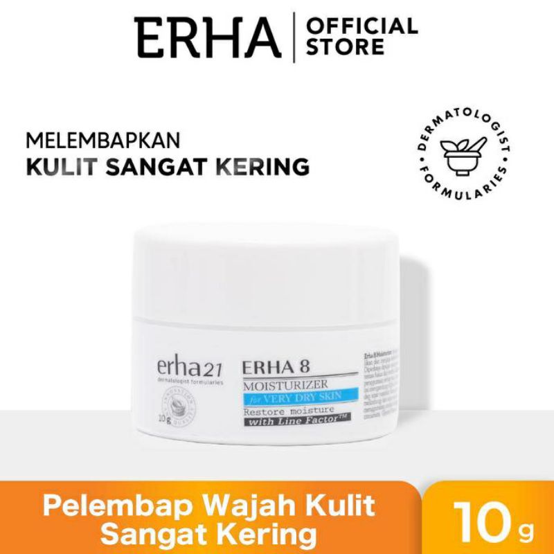 Jual Erha21 Erha 8 Moisturizer for Very Dry Skin 10gr | Shopee Indonesia