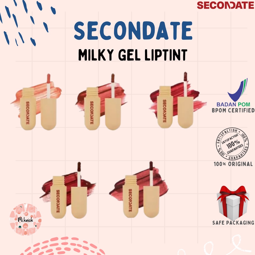 Jual Secondate milky gel liptint | Royal Lip Mousse | Dynasty Face ...