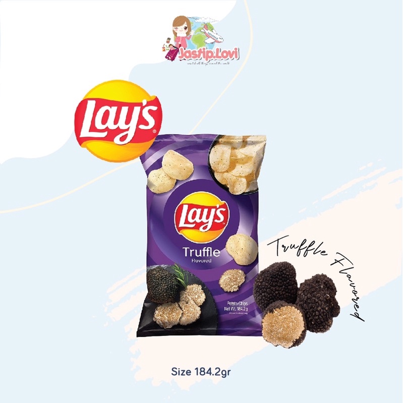 Jual Ready Stock - Lays Truffle Potato Chips | Shopee Indonesia