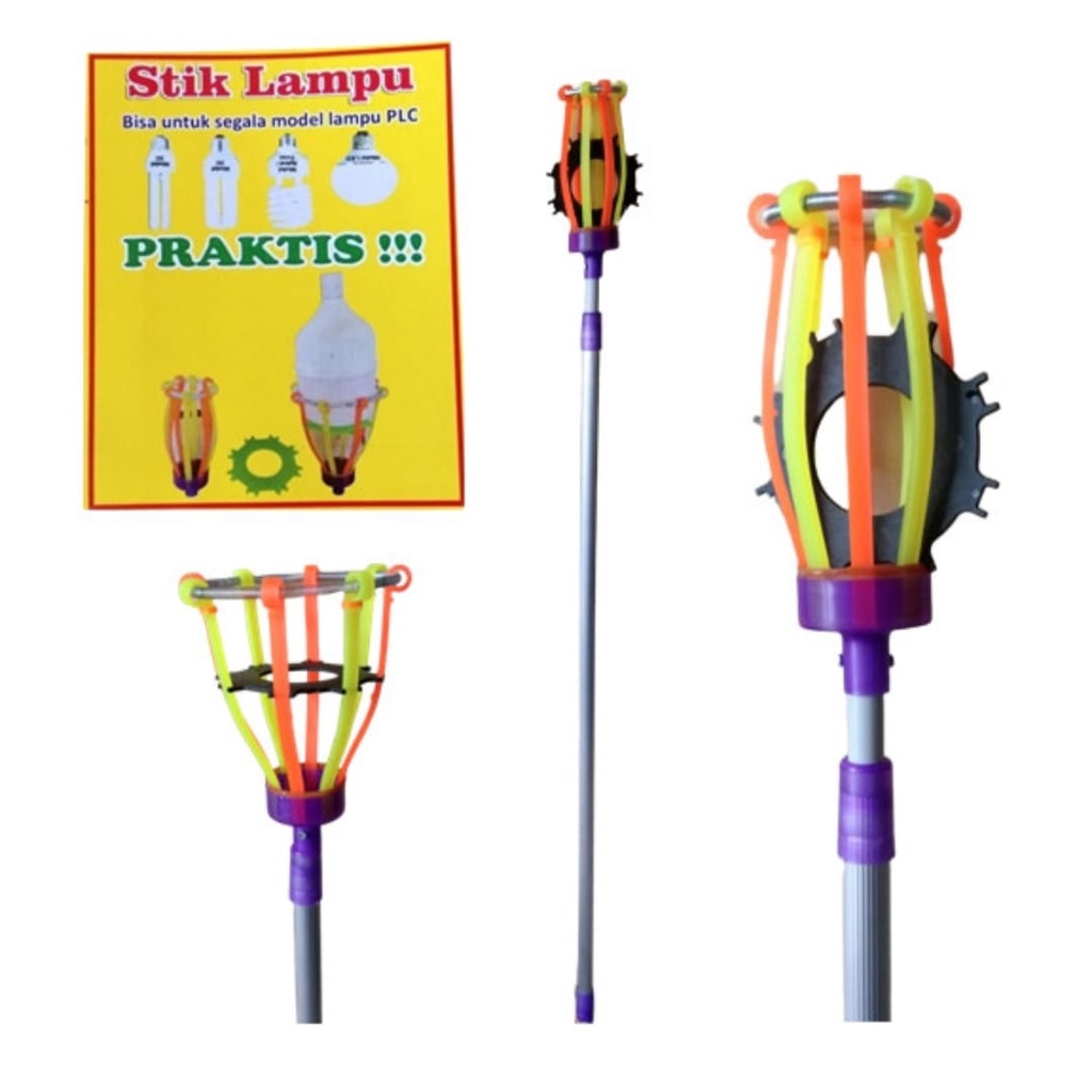 Jual Tongkat Ganti Lampu Alat Bantu Untuk Mengganti Lampu di Plafon ...