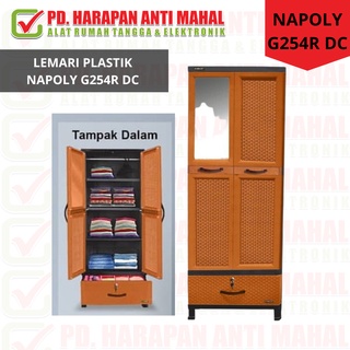 Jual LEMARI NAPOLY G254R DC/ LEMARI PLASTIK/ LEMARI PELASTIK/ LEMARI ...