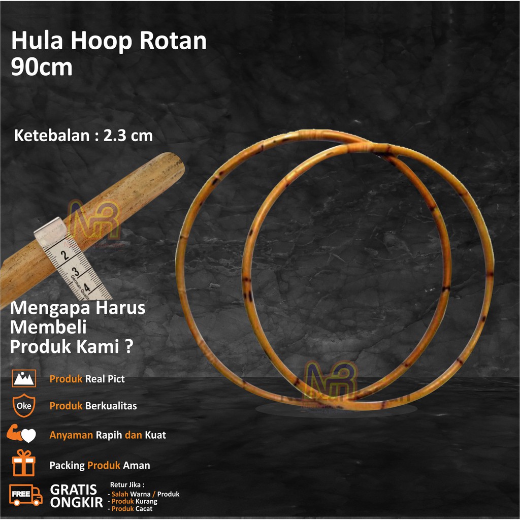 Hula Hoop / hulahoop / hulahop / holahop Rotan 90 cm | Shopee Indonesia