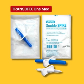 Jual New Transofix Double Spike Onemed Alat Tusuk Cairan Infus Satuan ...