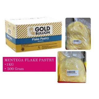 Jual MENTEGA FLAKE PASTRY GOLD BULLION 1KG (REPACK) | Shopee Indonesia