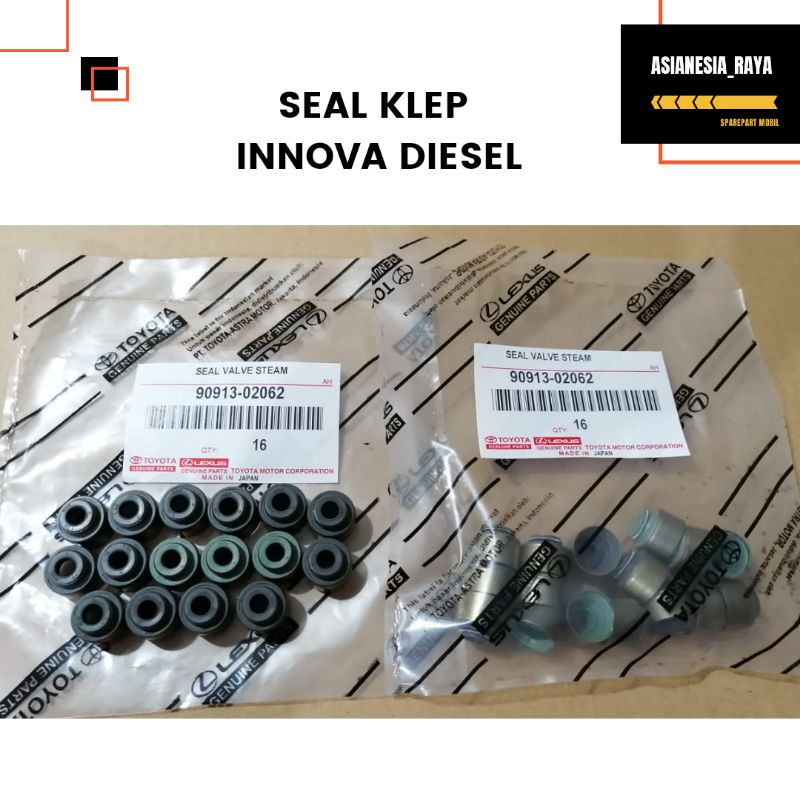 Jual Seal klep Toyota Kijang Innova Diesel / Fortuner Diesel / Hilux ...