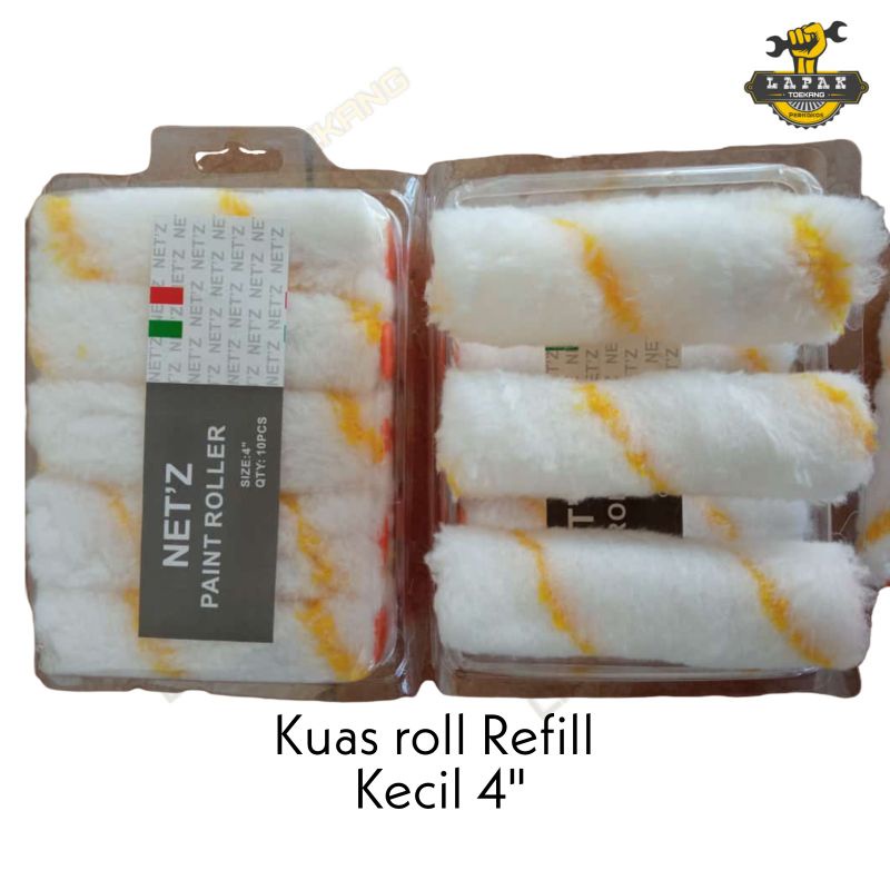 Jual ISI KUAS CAT ROLL KECIL BULU REFILL KUAS ROL KAPAL 4 Jual ISI KUAS CAT ROLL KECIL BULU REFILL KUAS ROL KAPAL 4