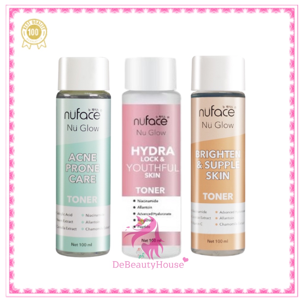 Jual Nuface Nu Glow Brighten & Supple Skin Toner | Acne Prone Care ...