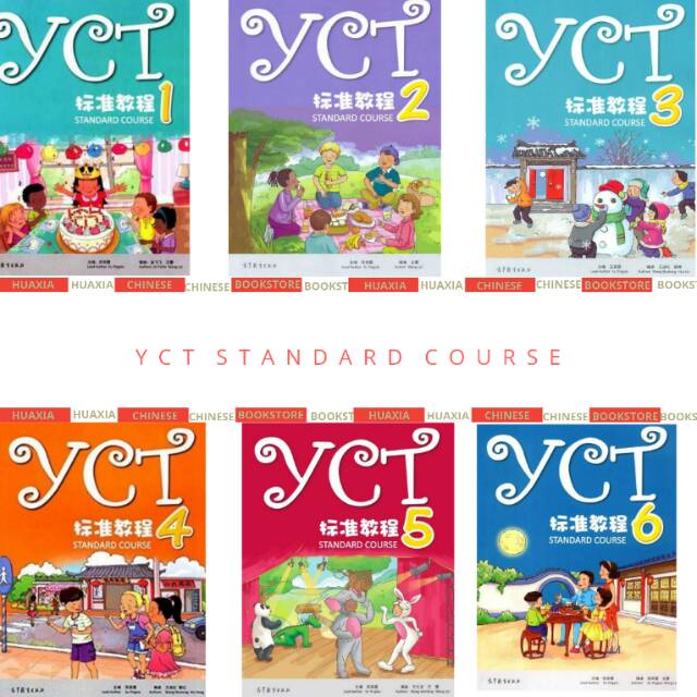 Jual Buku Chinese : YCT STANDARD COURSE - TEXTBOOK (LVL 1-6) | Shopee ...