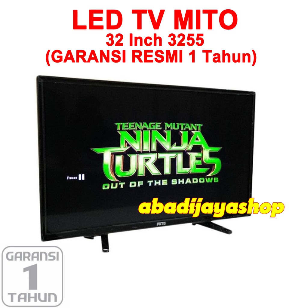 Jual MITO LED TV HD Ready USB movie 32 inch 3255 - Hitam (GARANSI RESMi ...