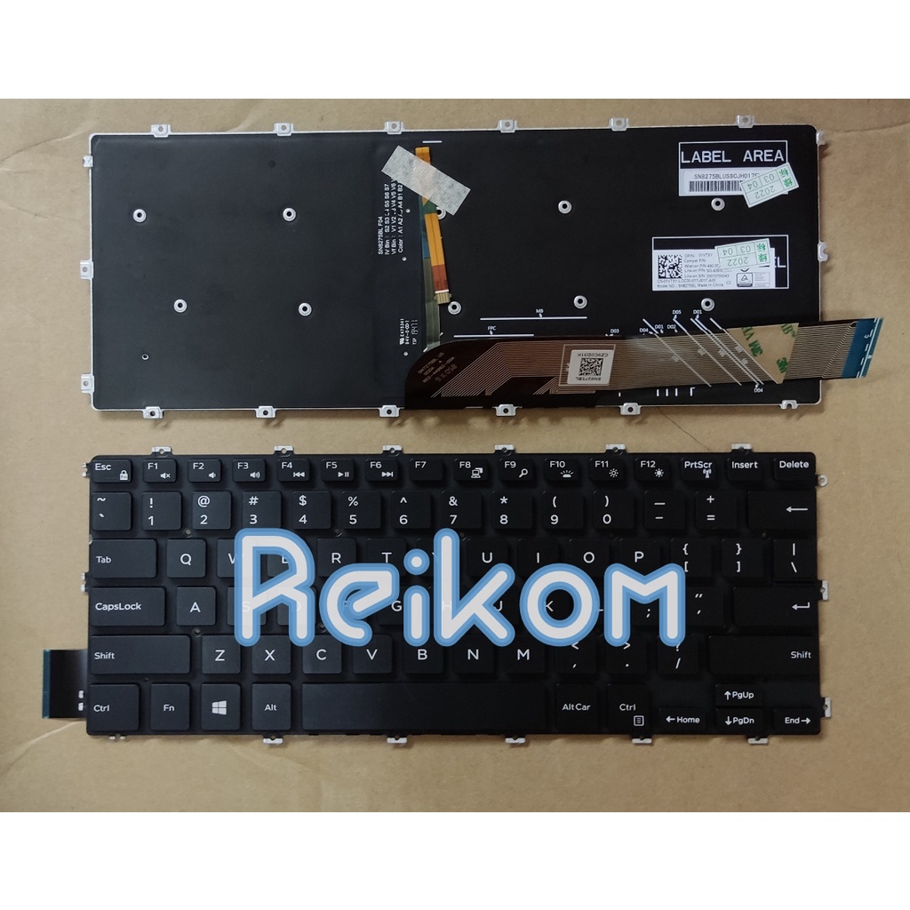 Jual Keyboard Dell Vostro 5481 5581 5482 5491 5580 5585 5582 7580 7586 ...