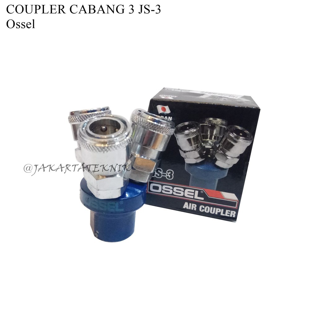 Jual Coupler Cabang 3 Nepel Cabang 3 Quick Coupling Cabang / Coupler ...