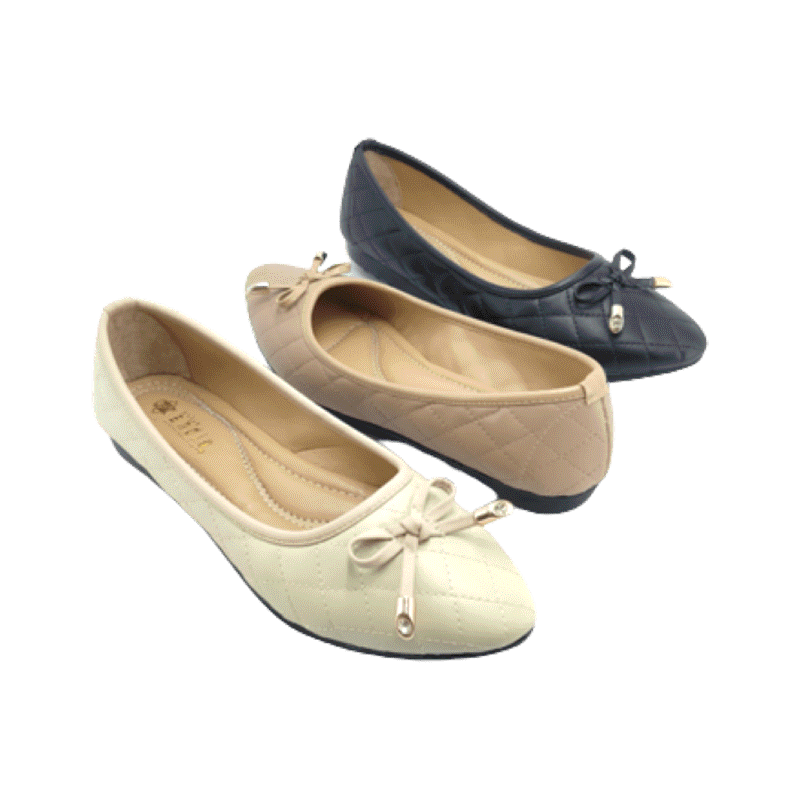Jual Sepatu Flat Shoes Wanita Flatshoes Kerja Balet An47 | Shopee Indonesia